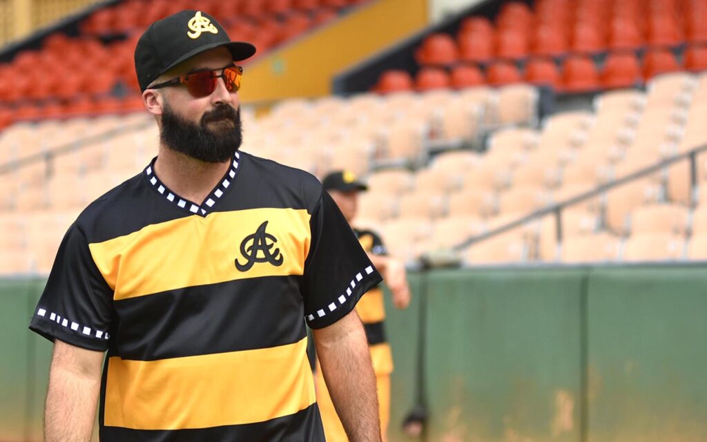 Joe Van Meter vuelve con su energía positiva a las Águilas. Está ...